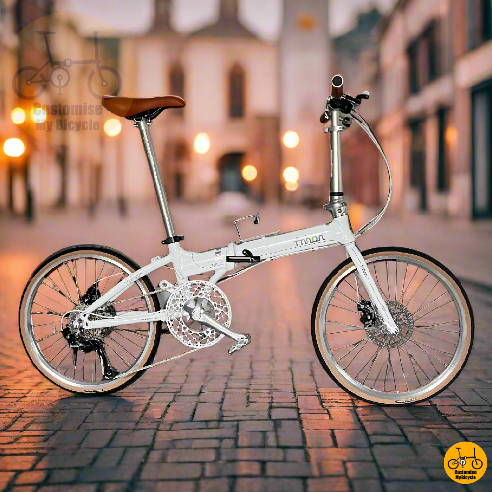 Classic Fnhon Blast 22-Inch Foldable Bicycle – Timeless Style & Smooth ...
